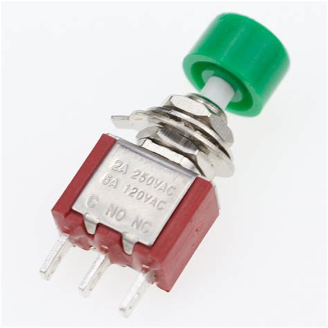 5pcs 3pin C No Nc 6mm Mini Momentary Automatic Ret Vicedeal