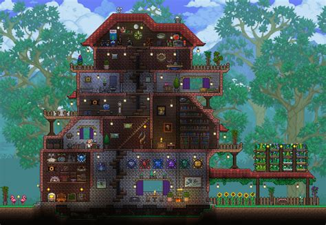 Crafting Home Sweet Home Mind Blowing Terraria House Ideas Rterraria