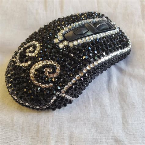 Bling Computer Mouse With Rhinestones Etsy