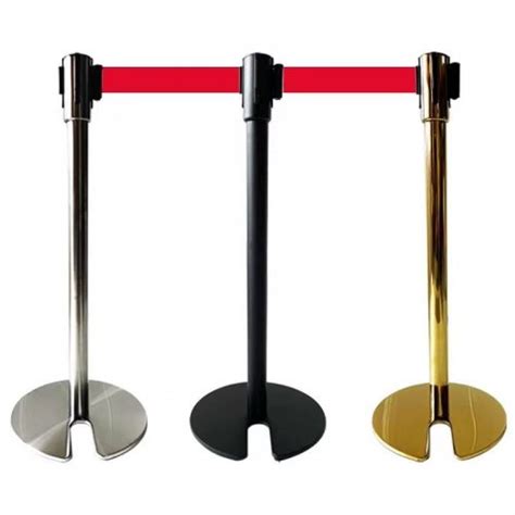 Cọc Tiêu Inox Trụ Inox đế đúc Liền Hình Chữ U Dùng Phân Làn Dẫn Lối Chia Lối Chỉ Dẫn Cho