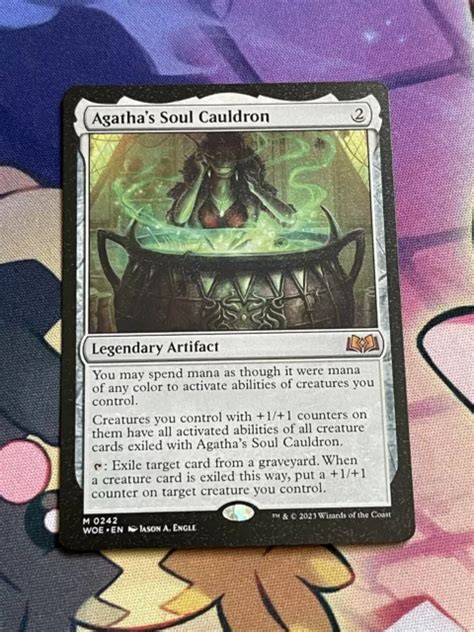 Agathas Soul Cauldron Wilds Of Eldraine Magic Mtg Neuf Comme Neuf