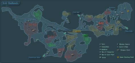 Image The Arid Badlands Mappng Borderlands Wiki Walkthroughs