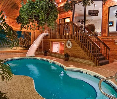 Sybaris Chalet Swimming Pool Suite Themed Hotel Rooms Theme Hotel