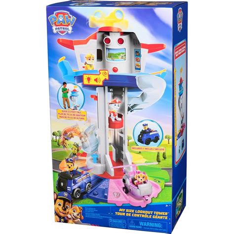 Paw Patrol My Size Lookout Tower Playset Spin Master Tates Toys