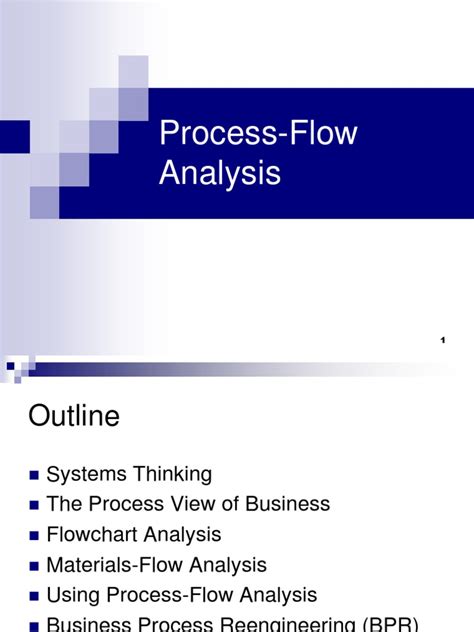 Pdf Flow Process Analysis Dokumentips