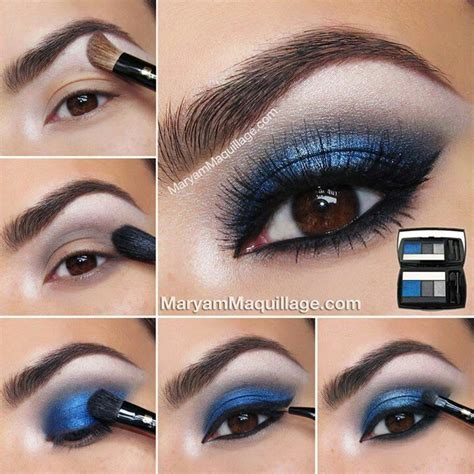 Navy Blue Eyeshadow Tutorial