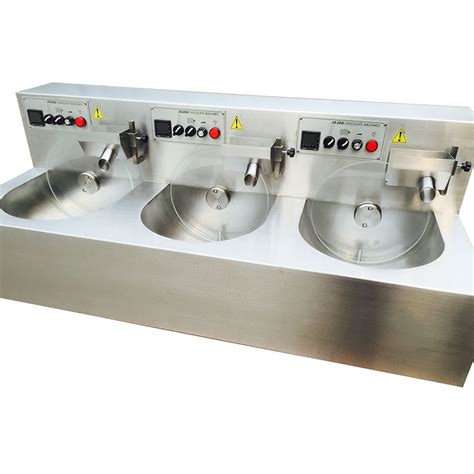 Small Automatic Wafer Enrobing Line Machine Chocolate Tempering And Enrobing Machine Lst