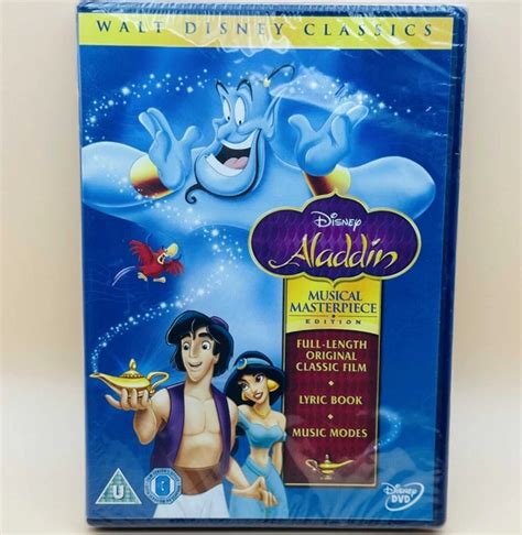 Disneys Aladdin Musical Masterpiece Edition Dvd New And Sealed £4 99