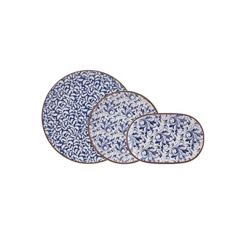 Karaca Hira 16 Piece Porcelain Dinner Set For 6 People