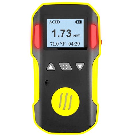 Acid Gas Detector Usa Nist Calibration