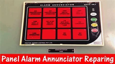 Simple Annunciator Circuit Diagram