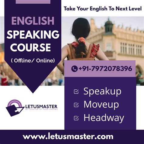 Professional English Speaking Course Online Letus Master