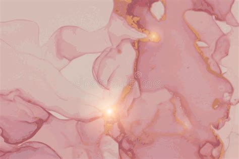 Pink And Gold Stone Marble Agate Texture Stock Vector Illustration Of Foil Agate 283105986