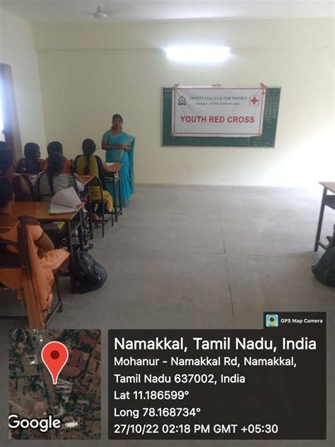 Yrc Activities For The Month Of October 2022 Trinity College For Women