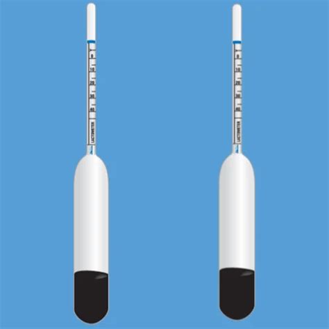 Silver Coated And Black Glass Lactometer For Milk Testing At ₹ 150piece
