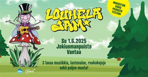 Louhela Jam 2025 Tapahtumainfofi