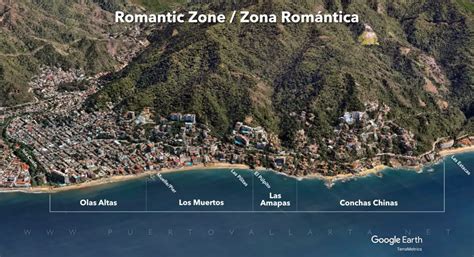 Atractivos En La Zona Romántica Viejo Vallarta Puerto Vallarta Net
