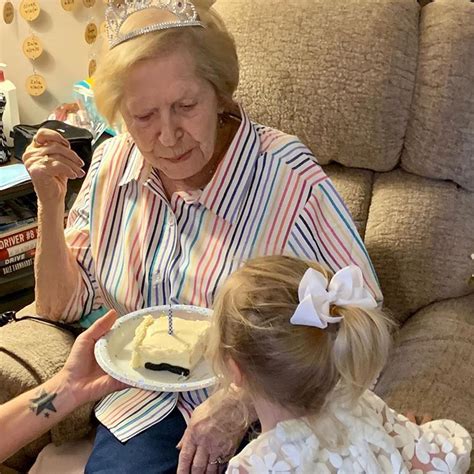 Amy Earnhardt On Instagram “happy 90th Birthday To Our Queen Mamaw