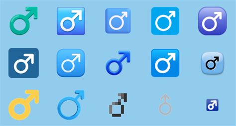 ♂️ 男性のマーク Emoji ♂️ 男性のマーク Emoji