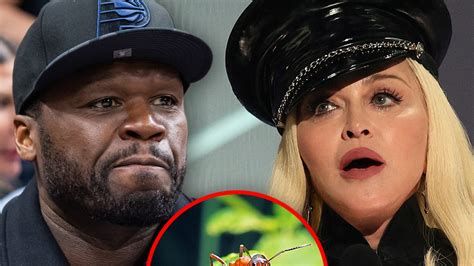 50 Cent Reignites Beef With Madonna Compares Her To A Bug