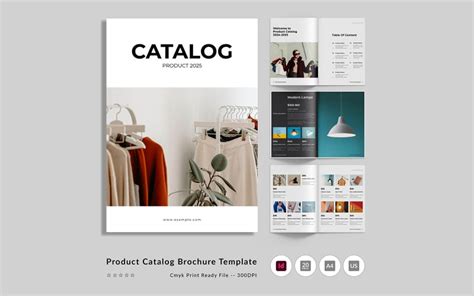 Product Catalog Design Layout Template Templatemonster