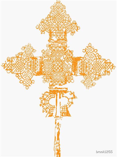 Ethiopian Orthodox Cross Sticker For Sale By Brook1265 Redbubble