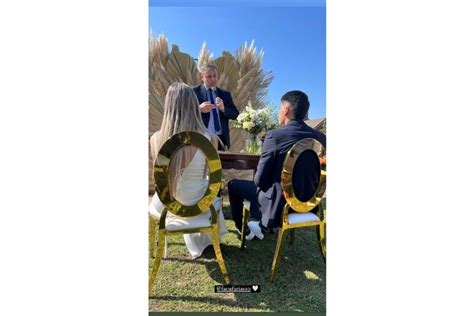 Facundo Farías Se Casó Antes De Viajar A Miami Santa Fe Deportivo