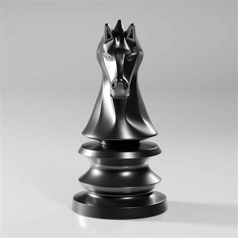 Imperial Chess Knight Piece 3d Printable By Usama Mughal