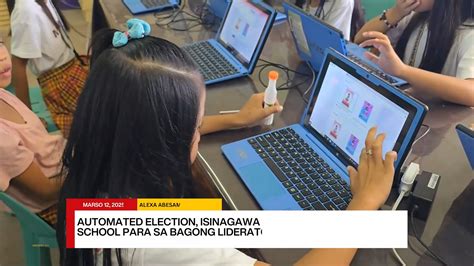 Automated Sslg Election Pinangunahan Ng Outgoing Sslg Officers Sa
