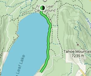Alltrails Fallen Leaf Lake Trail 1006 Reviews Map California