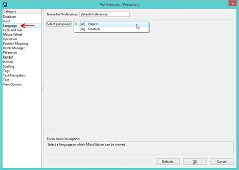 Microstation Toggle Connect Edition Language Communities