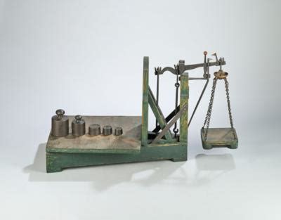 Dezimalwaage Von Josef Florenz Sammlung Dr Eiselmayr