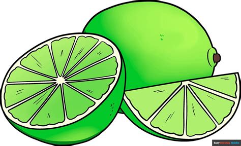 How To Draw A Lime Really Easy Drawing Tutorial Drawing Tutorial Easy Drawing Tutorials For