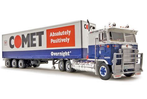 Kenworth K100 Pantech Semi Trailer Comet Livery Collector Models