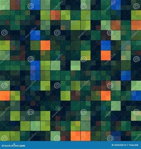 3d Rectangular Abstractions Background Wallpaper Royalty Free Stock
