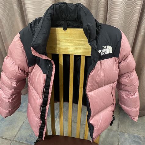 Pink North Face Puffer Coat Size Small Im 57 For Depop