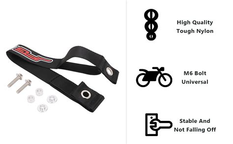 Motorcycle Rear Rescue Pull Belt Jfg Racing