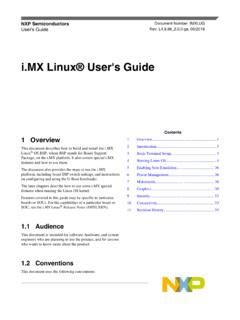 I Mx Linux User S Guide Nxp I Mx Linux User S Guide Nxp Pdf Pdf Pro