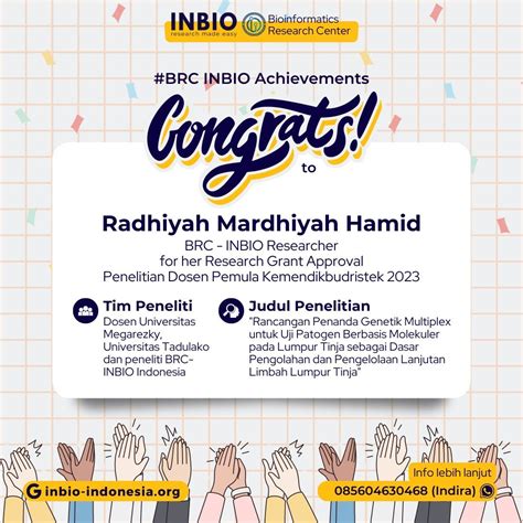 Bioinformatics Research Center Institute Of Bioinformatics Indonesia