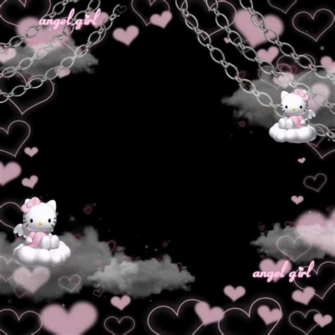 We Heart It Overlays Cute Overlays Picsart Hello Kitty Iphone Wallpaper