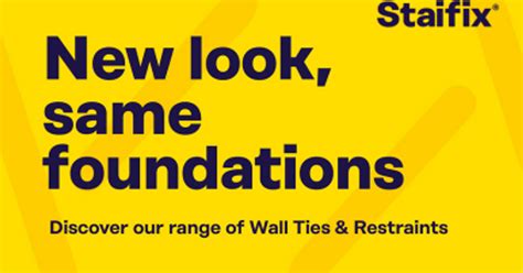 Introducing The New Face Of Ancon Staifix Ancon