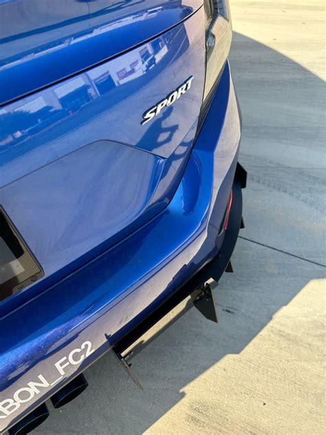 Downforcesolutions — 2019 2021 Honda Civic Sedan “v3” Diffuser