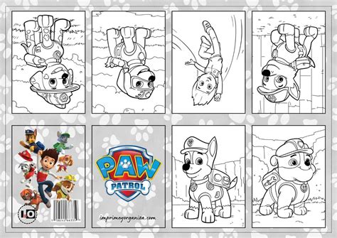 Plantillas De Dibujos Para Colorear En Pdf Gratis Juegos De Paw