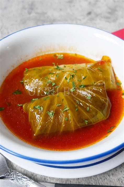 Kyabetsu Roll Recipe ロールキャベツ Japanese Stuffed Cabbage Rolls）