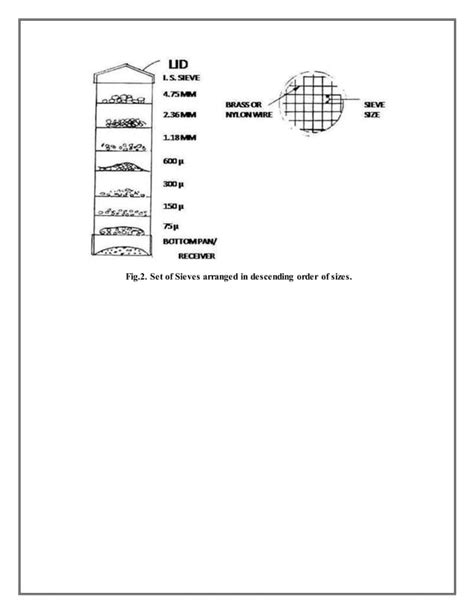 Ex 4 Sieve Analysis And Soil Classification Docx