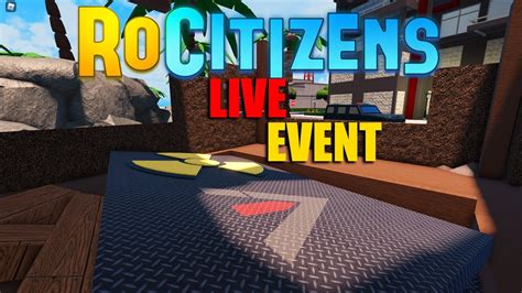 Rocitizens Full Live Event Rocitizens Roblox Youtube