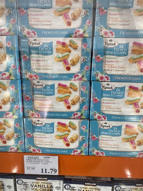 French Mini Eclairs In Four Flavors New To Nj Costco R Costco