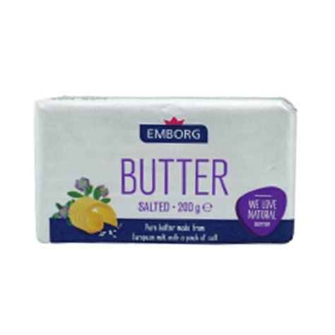 Bơ Mặn Emborg 200gr Rfoods Cuộc Sống Xanh Thực Phẩm Sạch