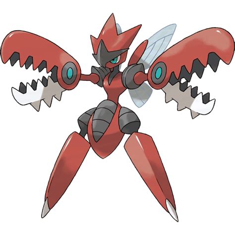 Female Scizor Black Scizor Mega Scizor Mega Evolution Pokemon