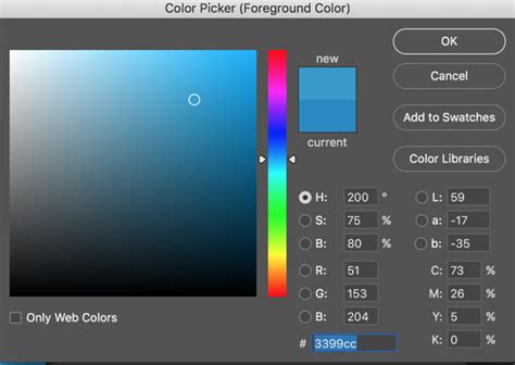 Photoshop Tips How To Use The Color Picker Tool